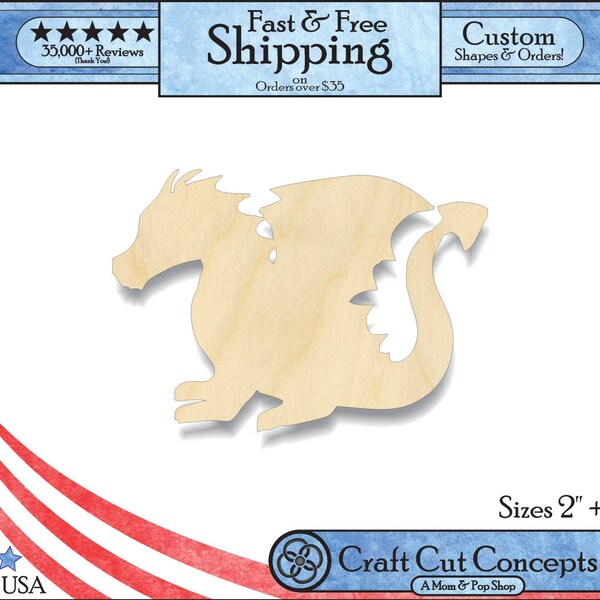 Dragon Cut Outs - Etsy