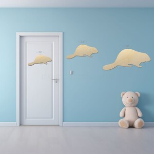 Beaver Shape - Laser Cut Unfinished Wood Cutout Craft Shapes - Etsy