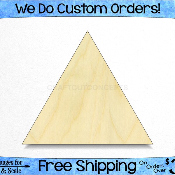 Triangle Cutout - Etsy