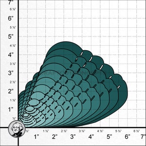 Pawleys Island Shell Shape Large & Small Pick Size Laser - Etsy
