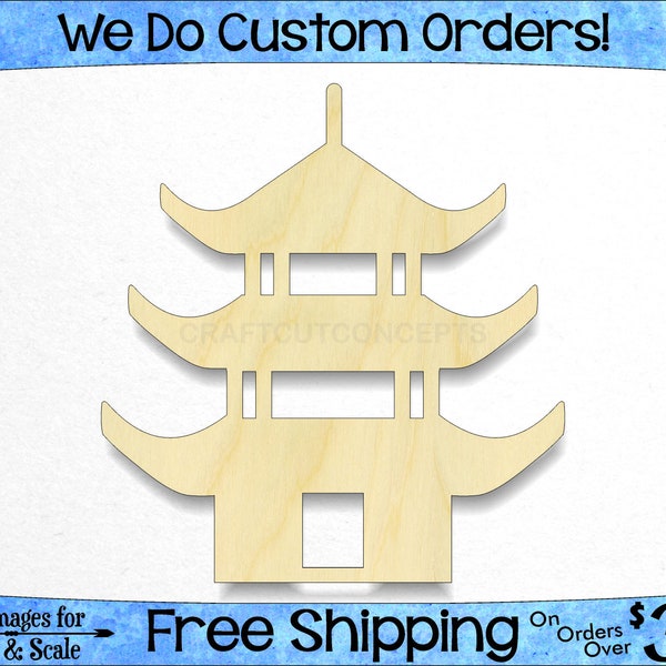 Asian Pagoda - Etsy