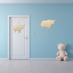 Yak - Laser Cut Unfinished Wood Cutout Craft Shapes - Etsy