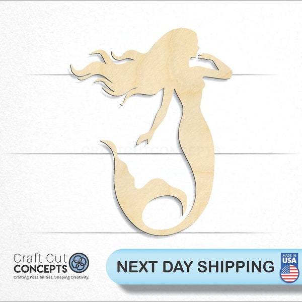 Mermaid Cutout - Etsy