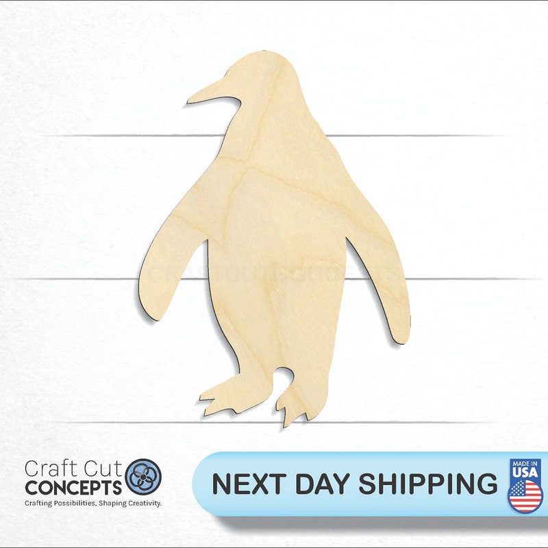 Wood Penguin - Etsy