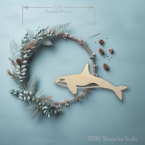 Orca Killer Whale - Laser Cut Unfinished Wood Cutout Craft Shapes - Etsy