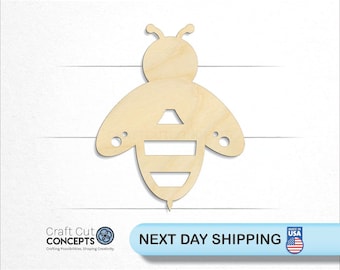 Bumble Bee 2 Laser Cut Out Unfinished Wood Shape Craft - Etsy