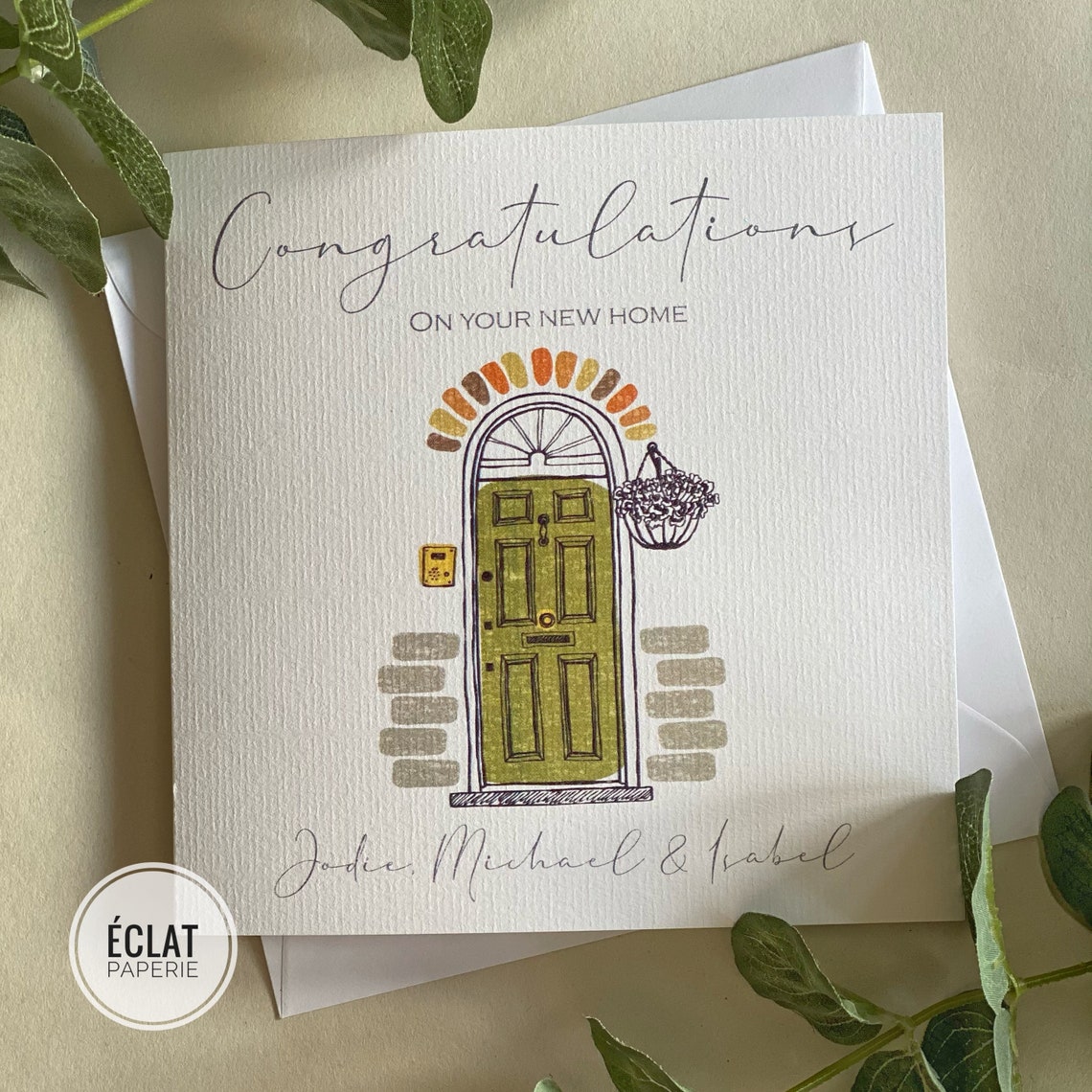 Personalised New Home Card Congratulations on Your New House | Etsy