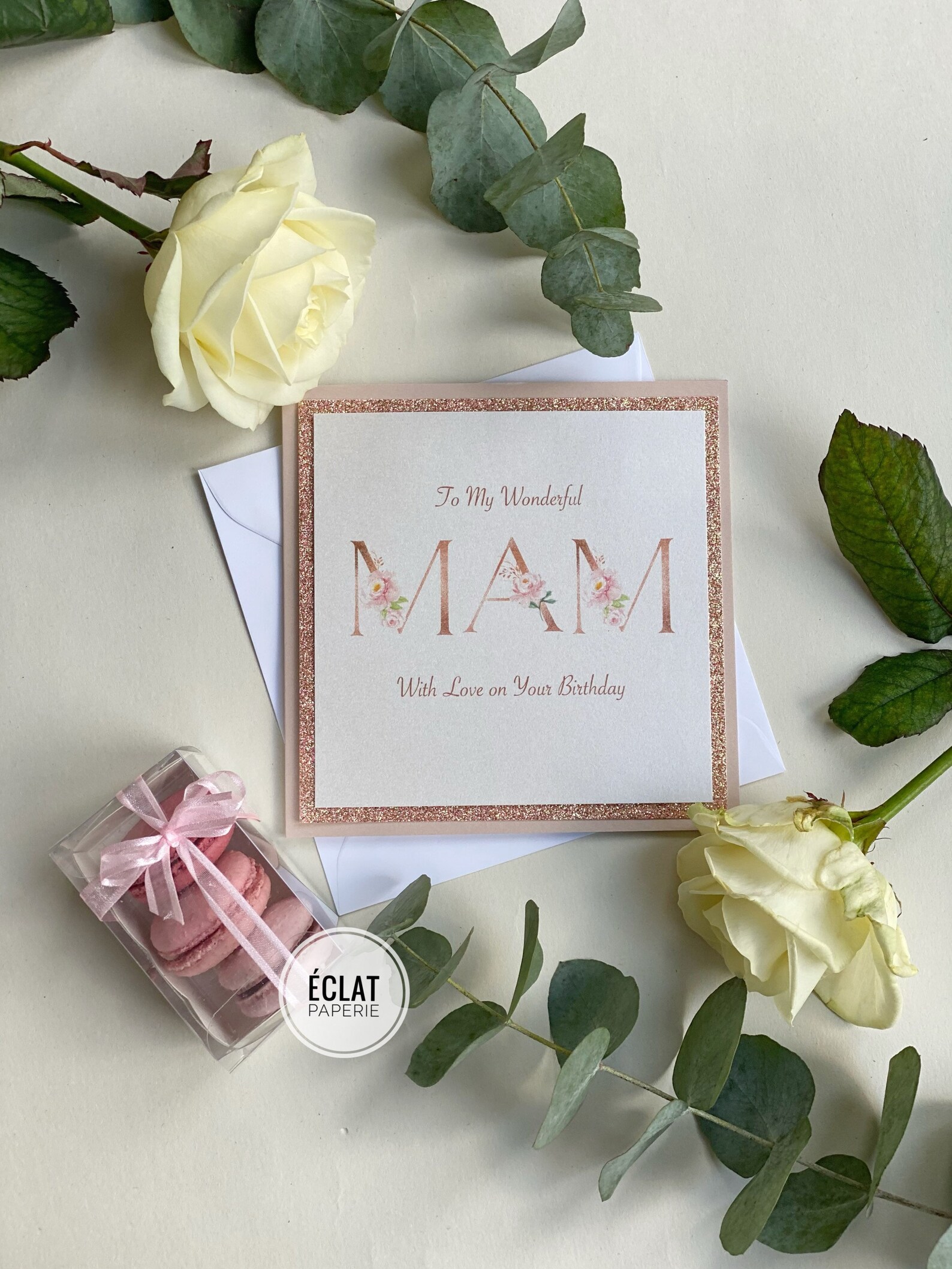 Birthday Cards for MAM Personalised Mam Birthday Card Pink - Etsy