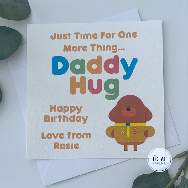 Hey Duggee Birthday Card - Etsy UK