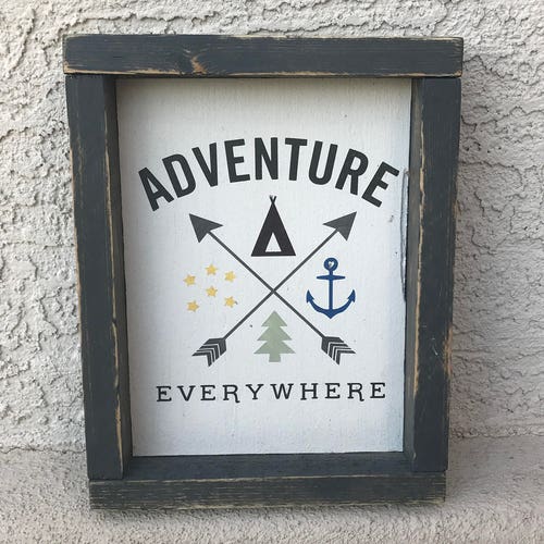 Adventure Wall Decor Nursery Wall Art Travel Nursery Print | Etsy