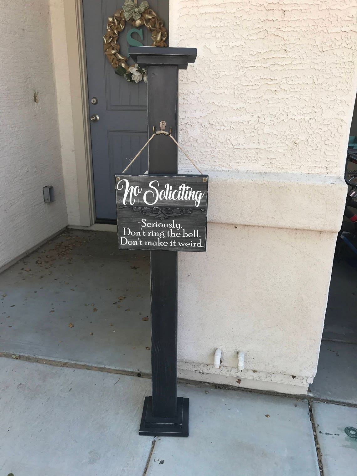 Tall Sign Post sign holder 4 foot tall wood sign post with | Etsy