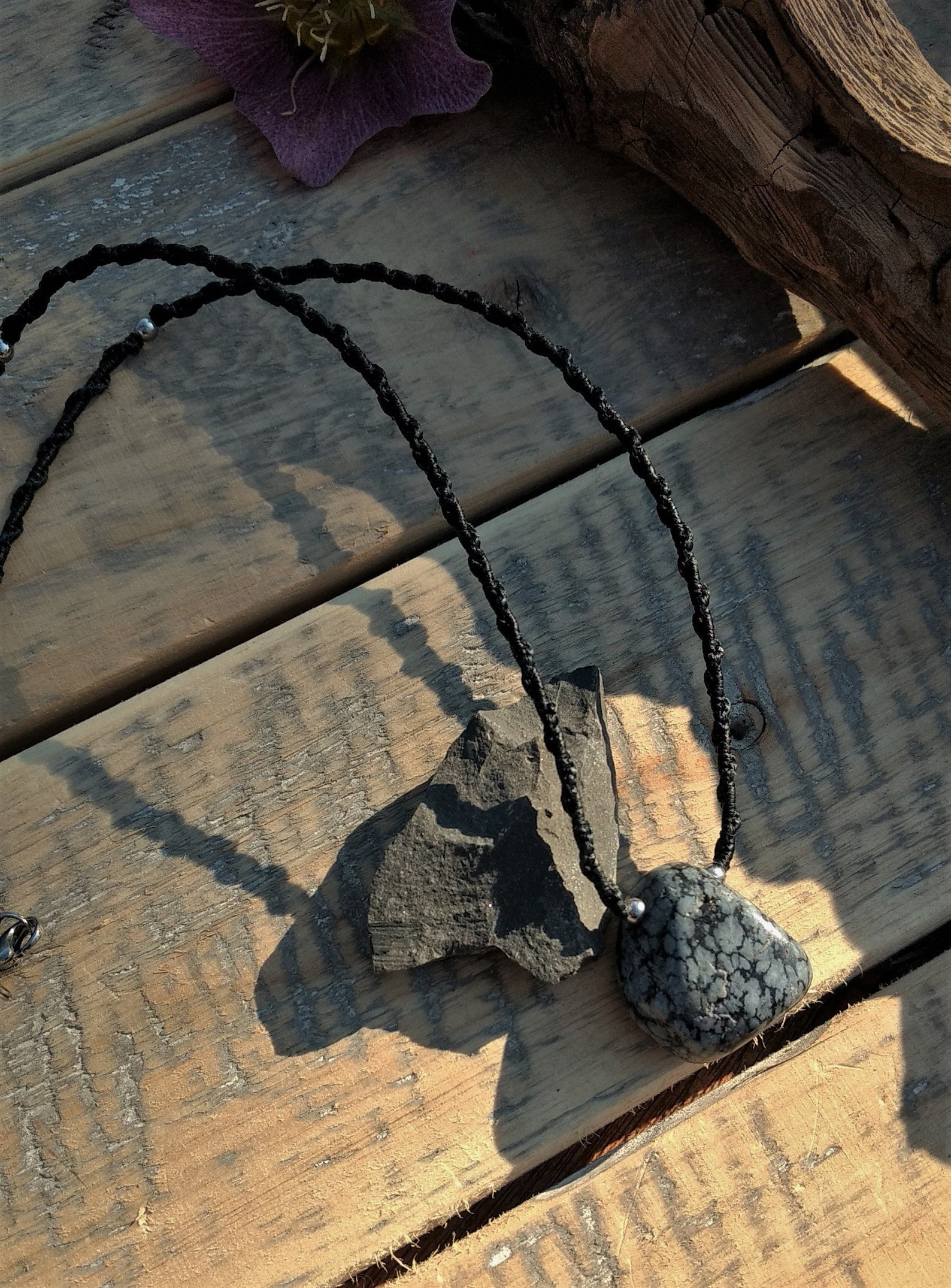 Obsidian Chain / Stone Jewellery / Obsidian Jewellery / - Etsy 日本