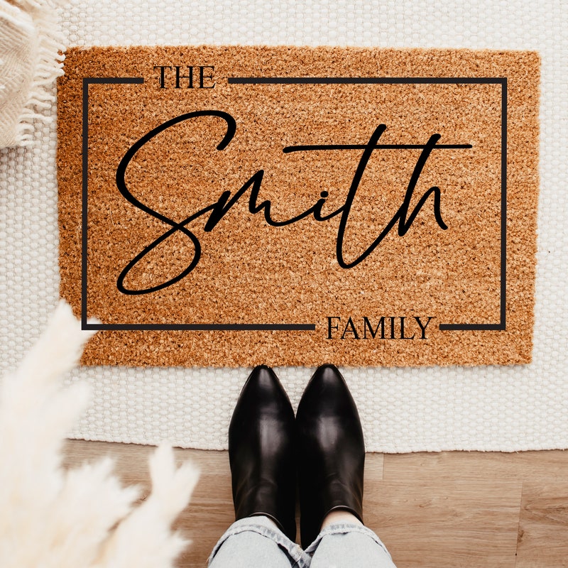 Personalized Door Mat - Etsy