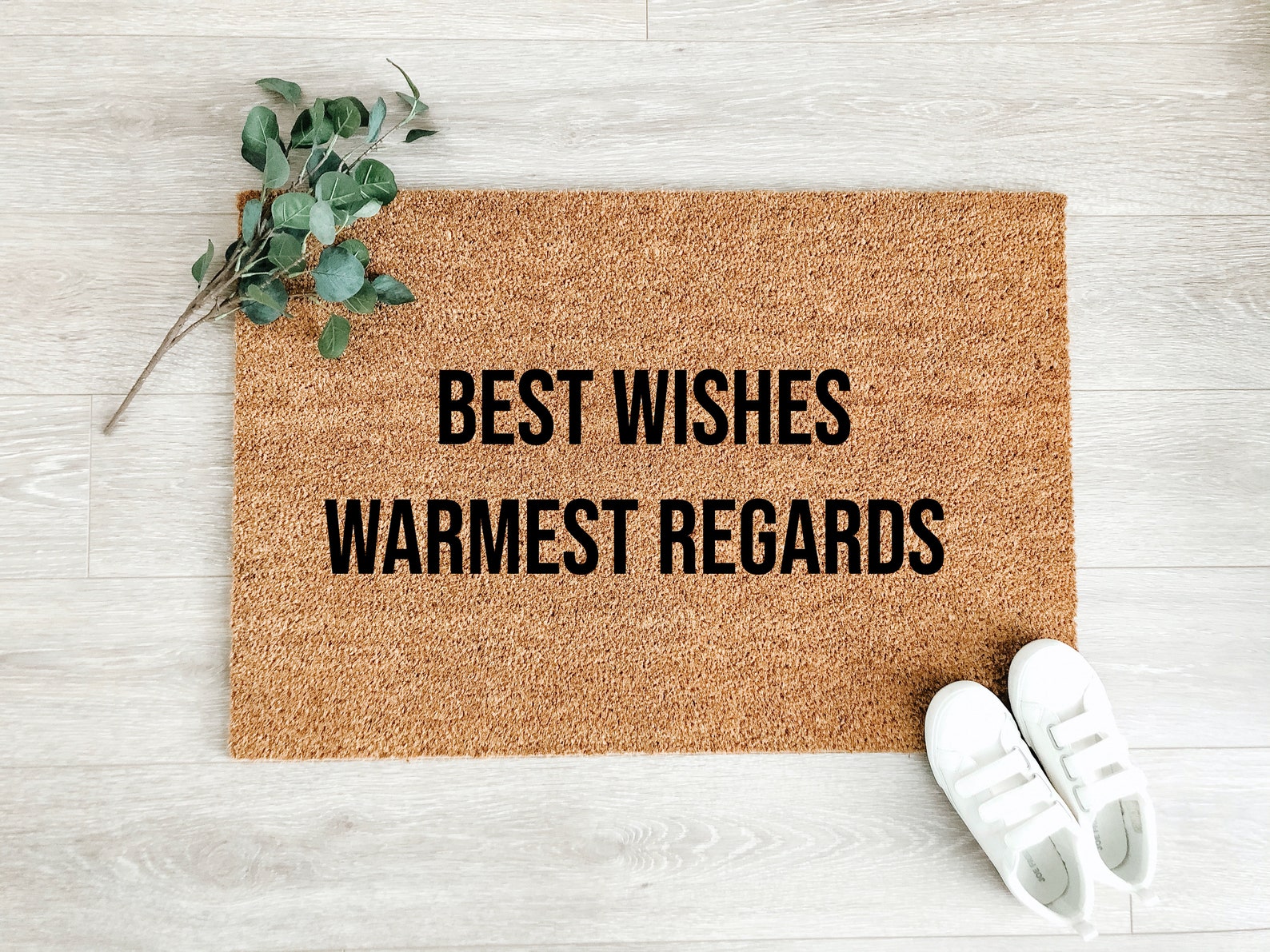 Best Wishes Warmest Regards Doormat – Schitts Creek - Funny Doormat ...