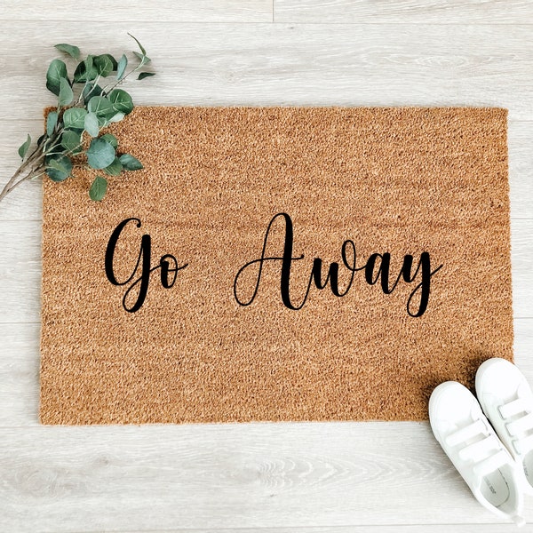 Rude Door Mat - Etsy