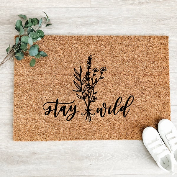 Boho Door Mat - Etsy