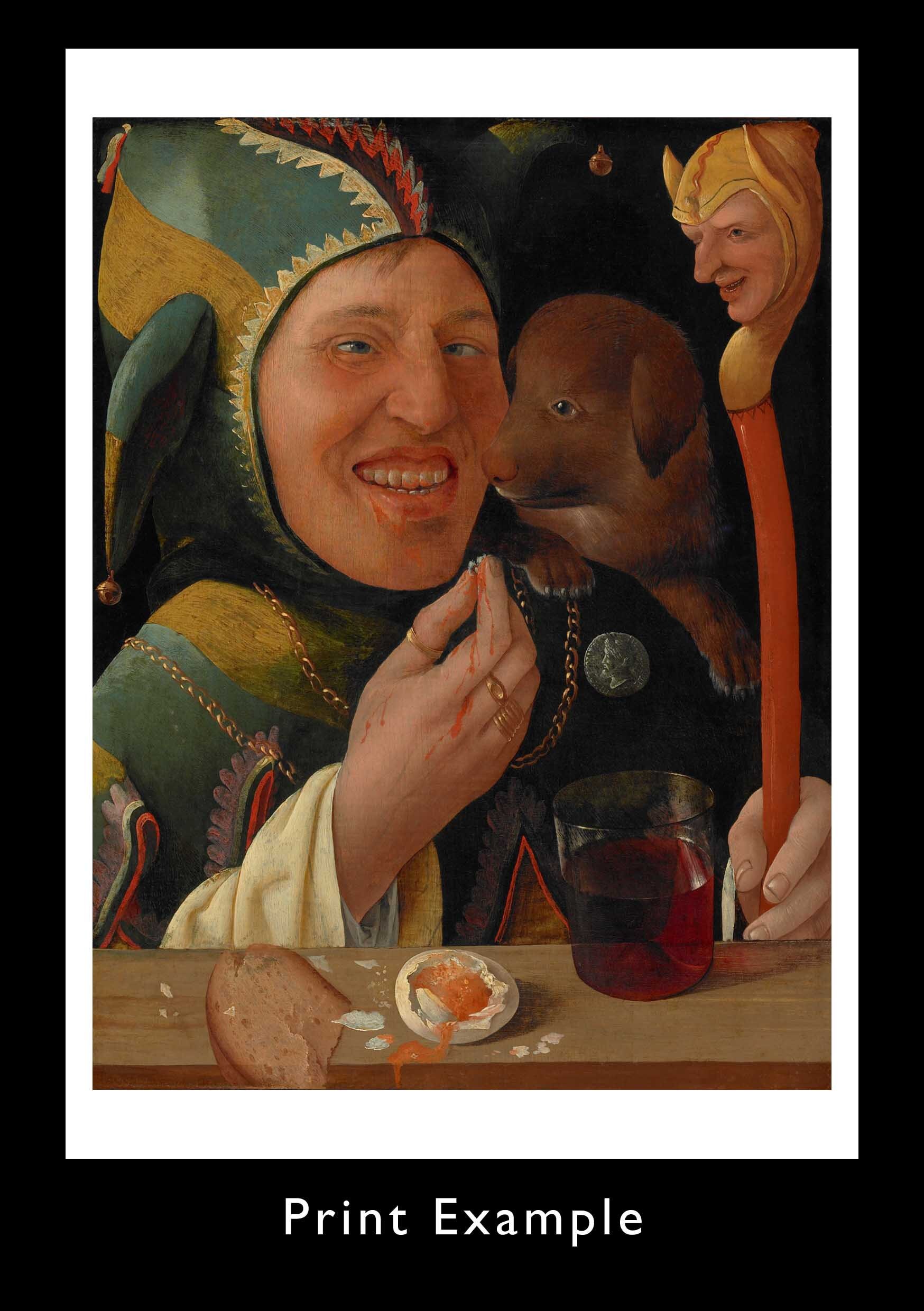 The Jester ~ by Marx Reichlich ~ Reproduction Art Print ~ Wall Art ...