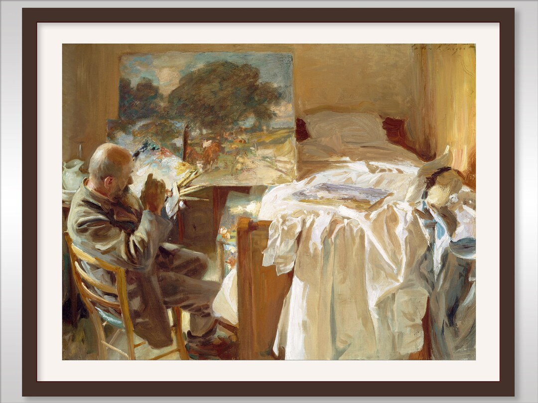Ein Künstler in seinem Studio 1904 von John Singer Sargent ...