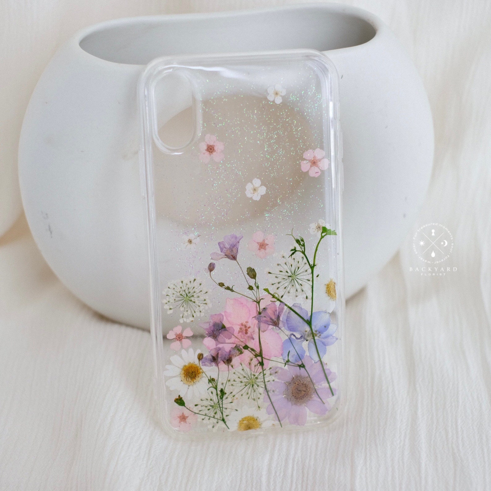 Handmade Phone Case/ Pressed Flower Phone Case/ Pressed Fruit | Etsy