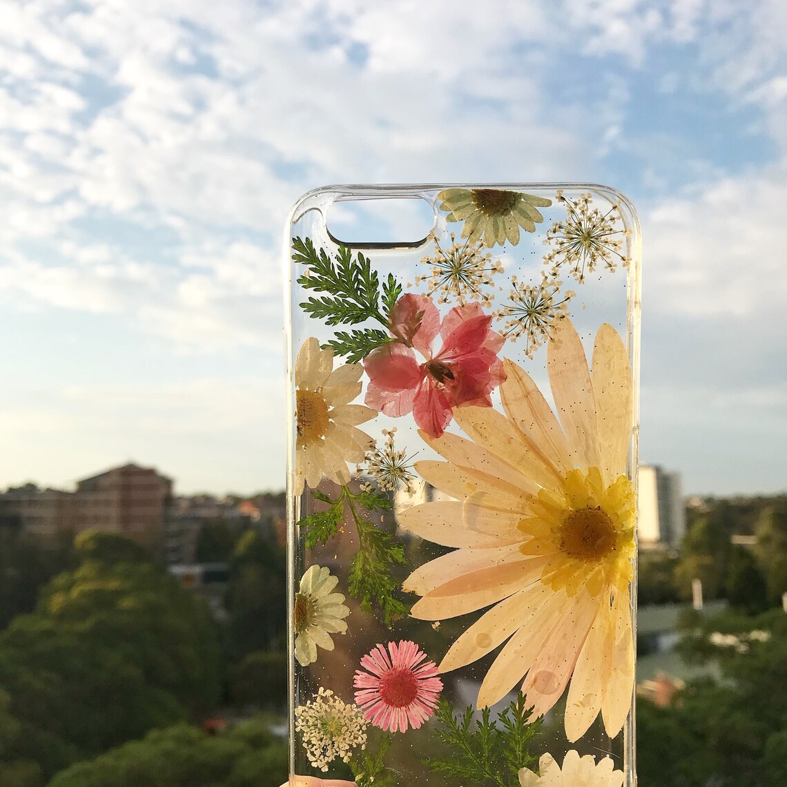 Handmade Phone Case/ Pressed Flower Phone Case/ iPhone Case/ Samsung ...