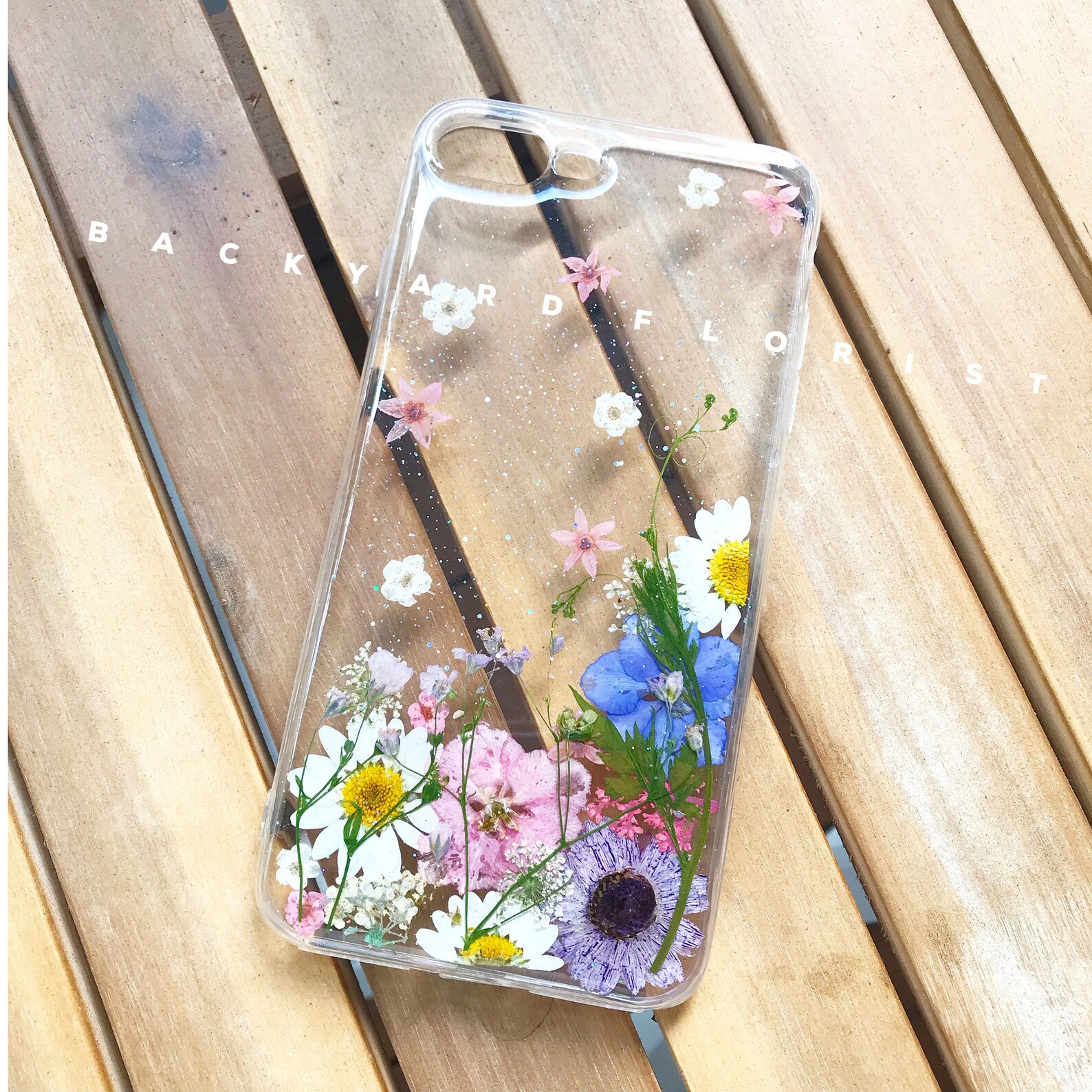 Handmade Phone Case/ Pressed Flower Phone Case/ Pressed Fruit | Etsy