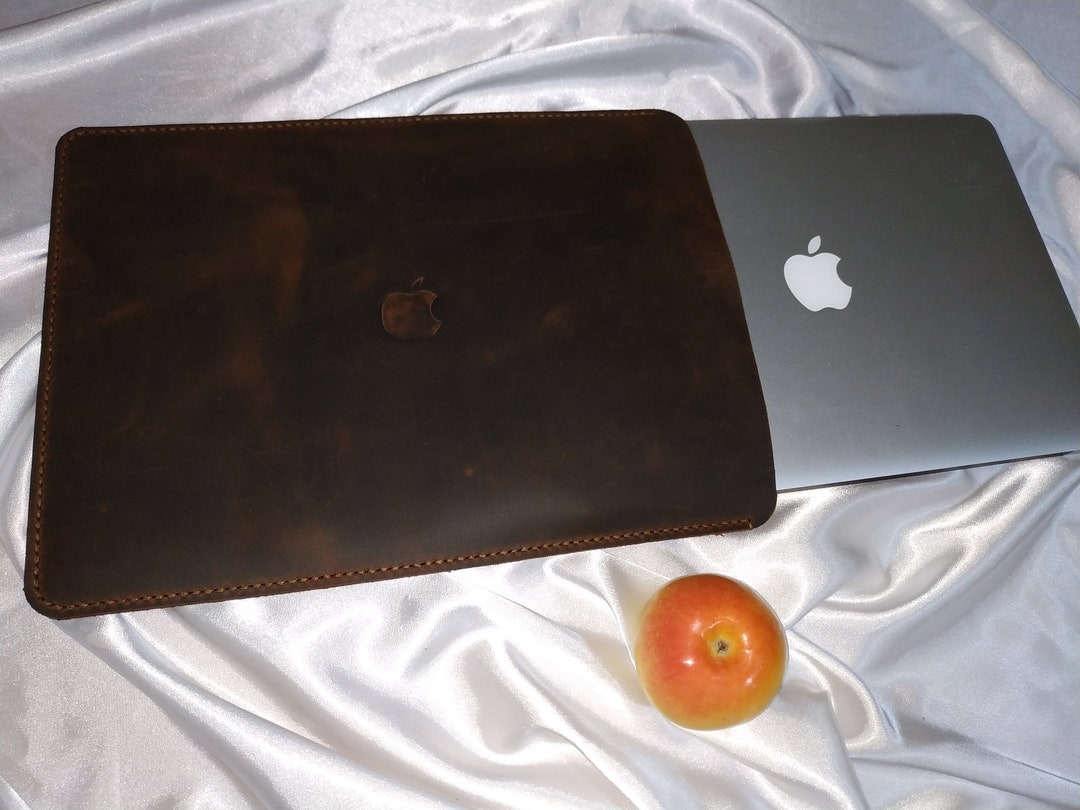 Apple MacBook Laptop Genuine Leather Cover - Etsy