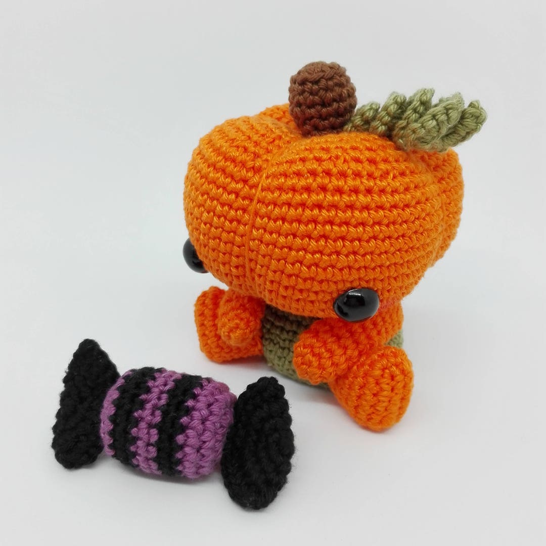 Pumpukin Crochet PATTERN Amigurumi Pdf Tutorial - Calvin the Little ...