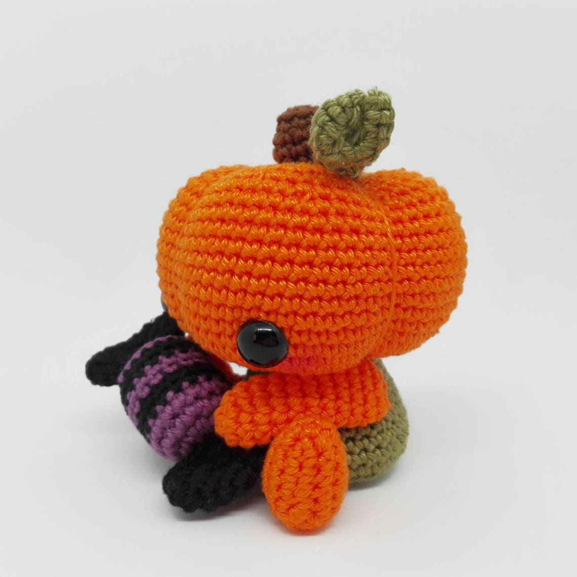 Pumpukin Crochet PATTERN Amigurumi Pdf Tutorial - Calvin the Little ...