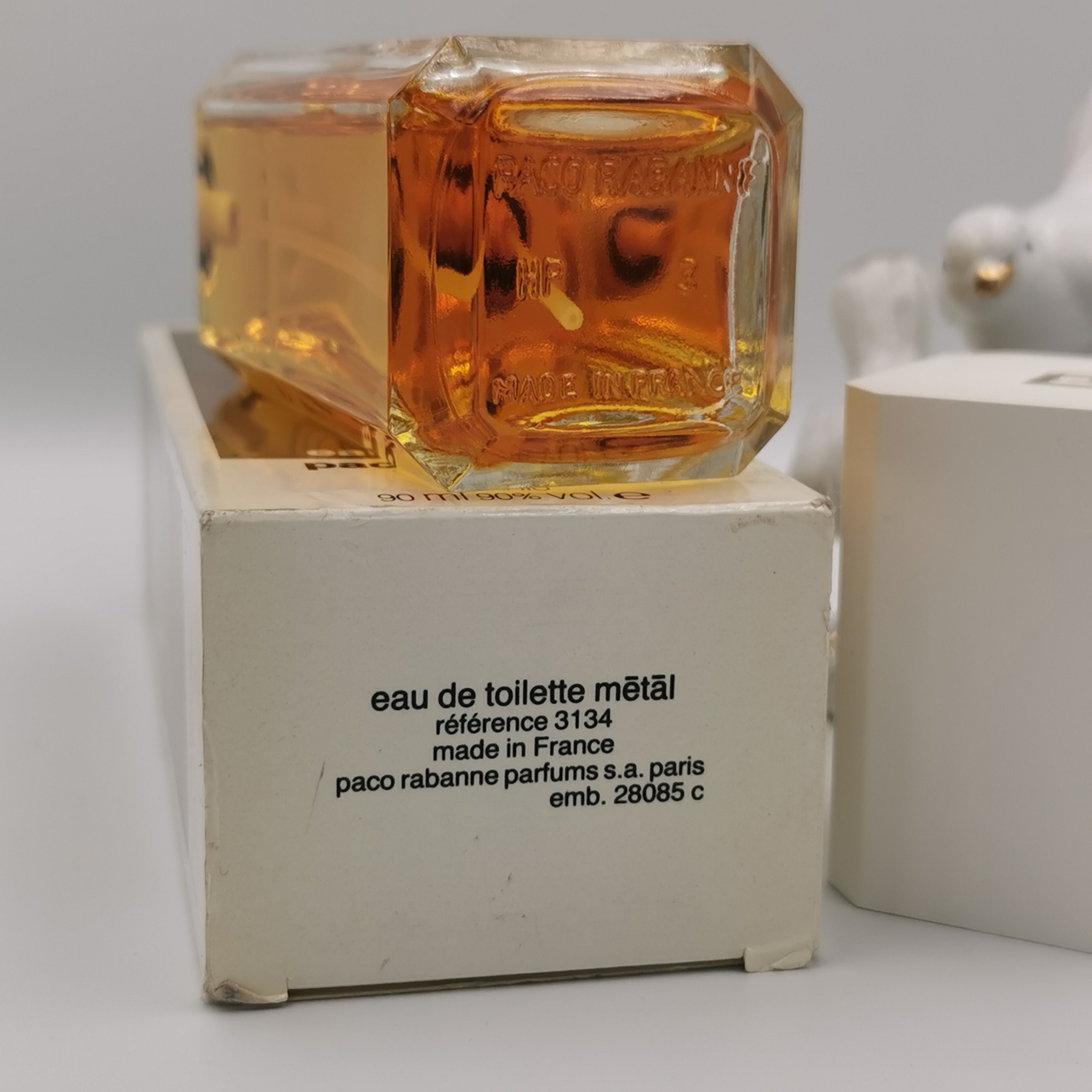 Eau De Metal by Paco Rabanne 90ml EDT Spray VINTAGE - Etsy UK