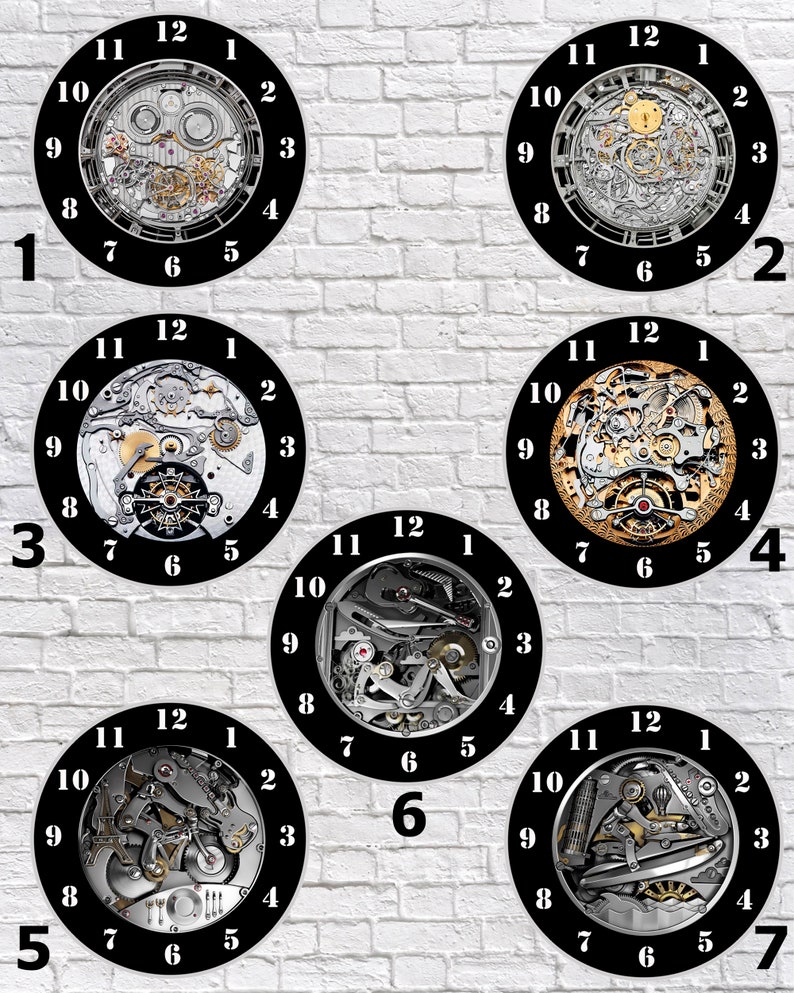 Freddy Krueger wall clock/Horror clock/Vinyl wall décor/Vinyl | Etsy