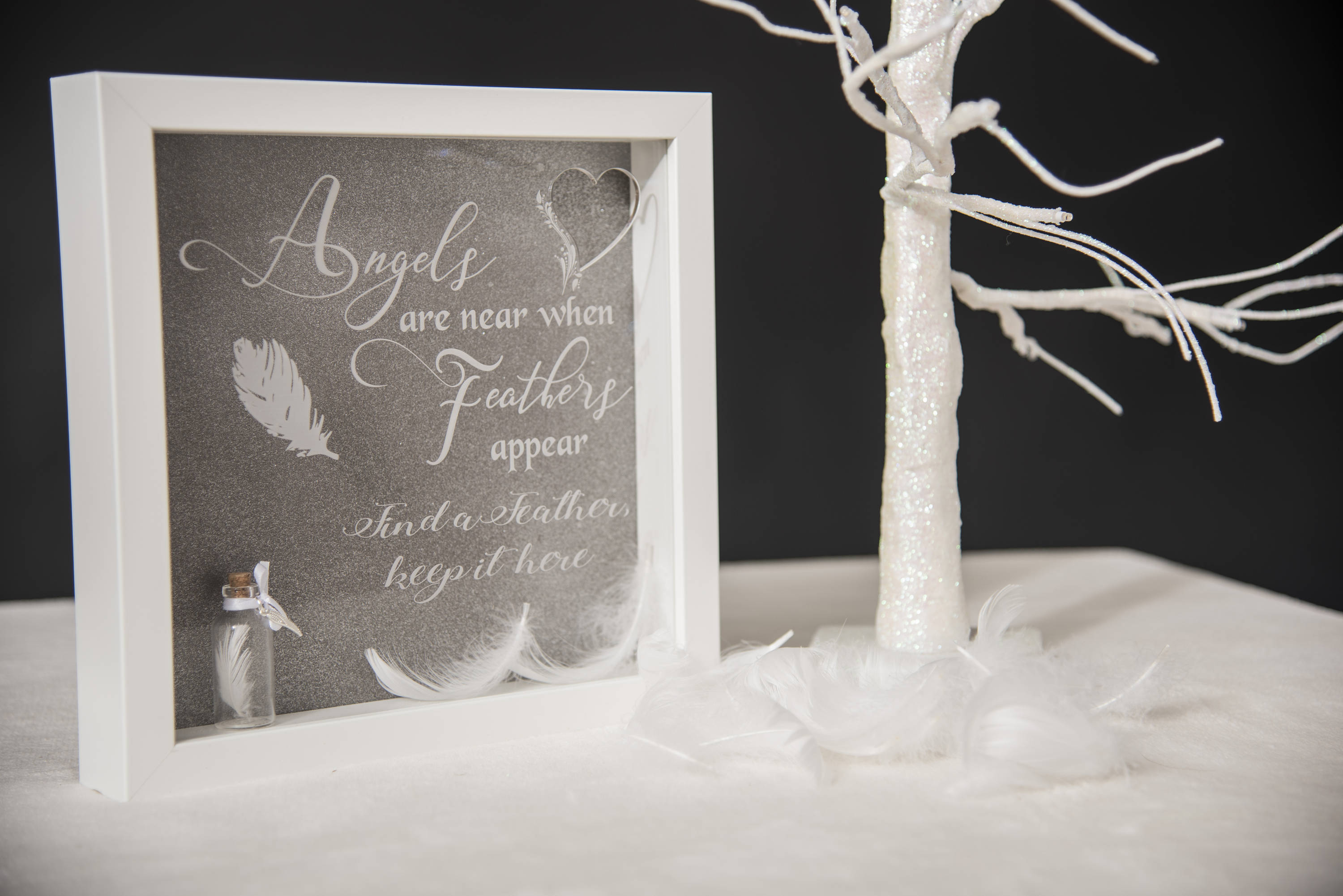 ANGEL FEATHERS Collector's Frame, Unusual Gift or Keepsake - Etsy UK
