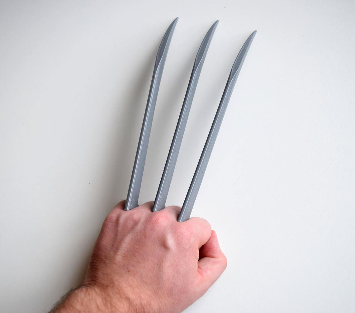 Logan 2017 Set of Wolverine Claws movie Accurate 3D | Etsy
