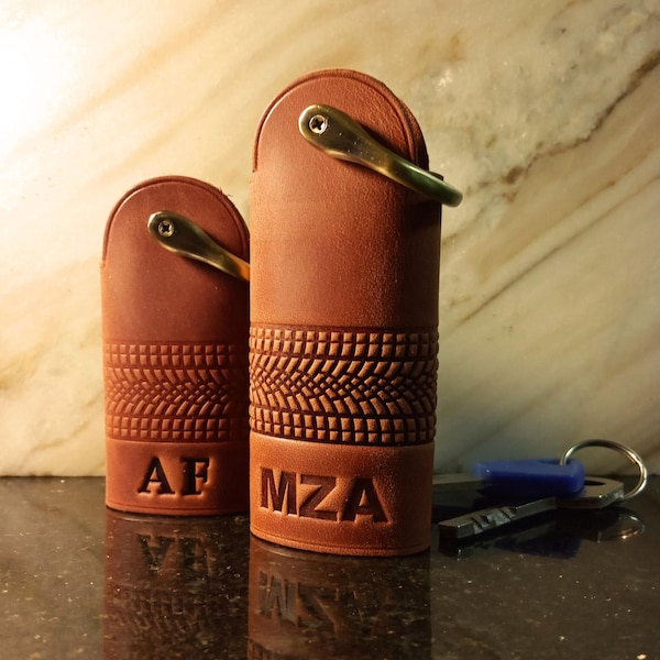 Leather Key Holder - Etsy
