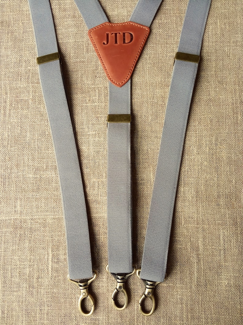 Wedding Suspenders for the Groom Personalized Suspenders - Etsy