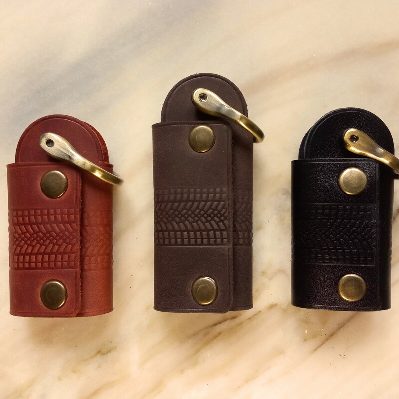 Leather Key Holder - Etsy