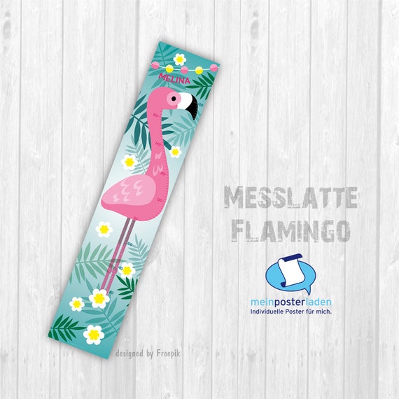 Benchmark: Flamingo Measuring Bar for Children - Etsy