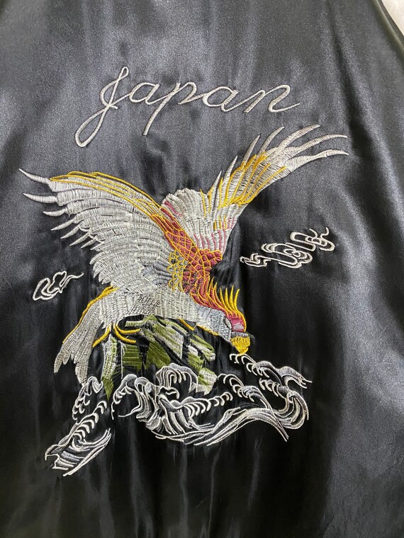 Vintage Japanese Traditional Sukajan Embroidered Souv… - Gem