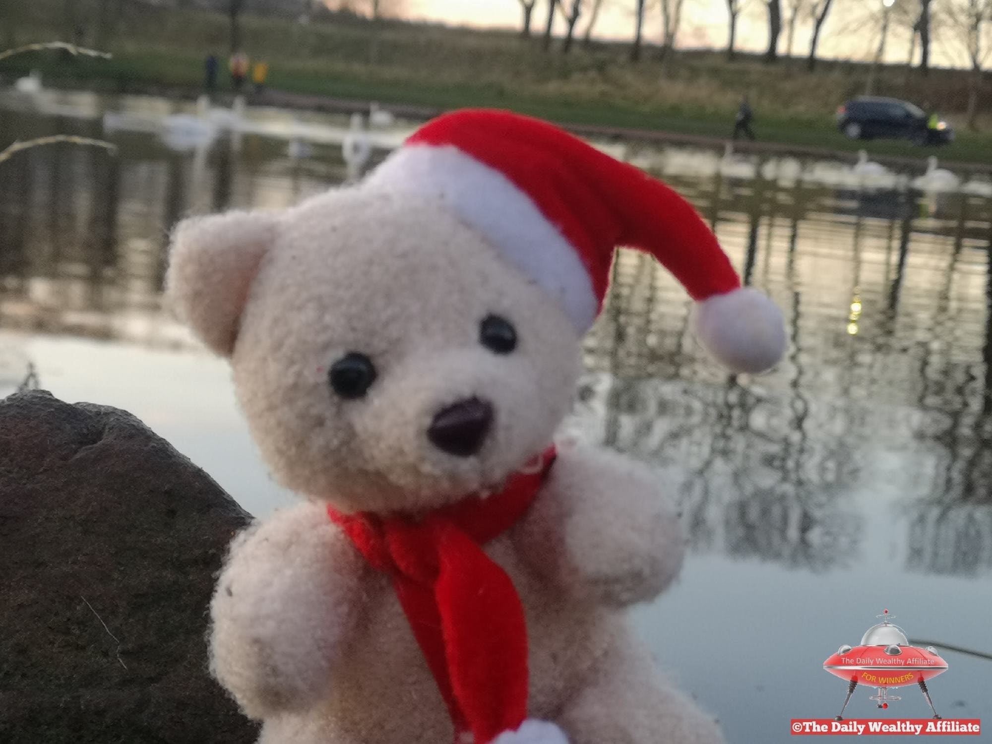 3 x Winter Christmas Teddy Bear Santa Claus Helpers Vintage | Etsy