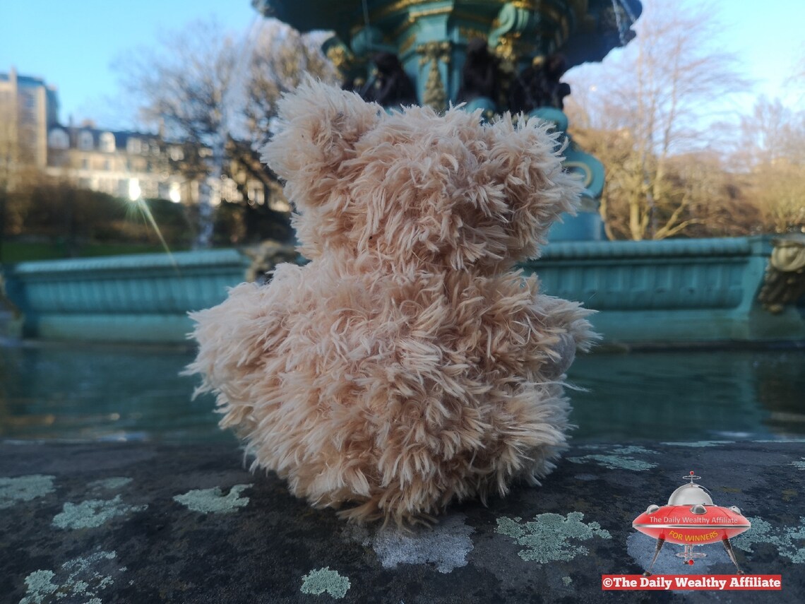 Steiff Fluffy Teddy Bear for Friendship and Love Adorable | Etsy UK