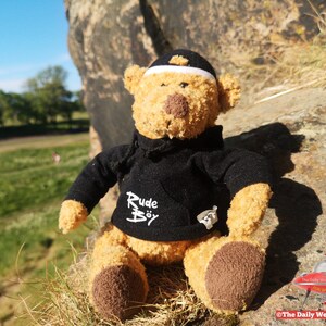 Rude Boy Teddy Bear RARE - Etsy UK