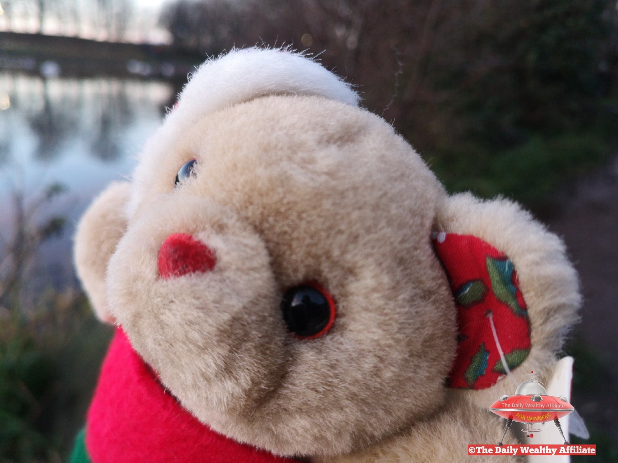 Swinton Teddy Bear Jade Soft Toys Winter Christmas Handmade - Etsy UK