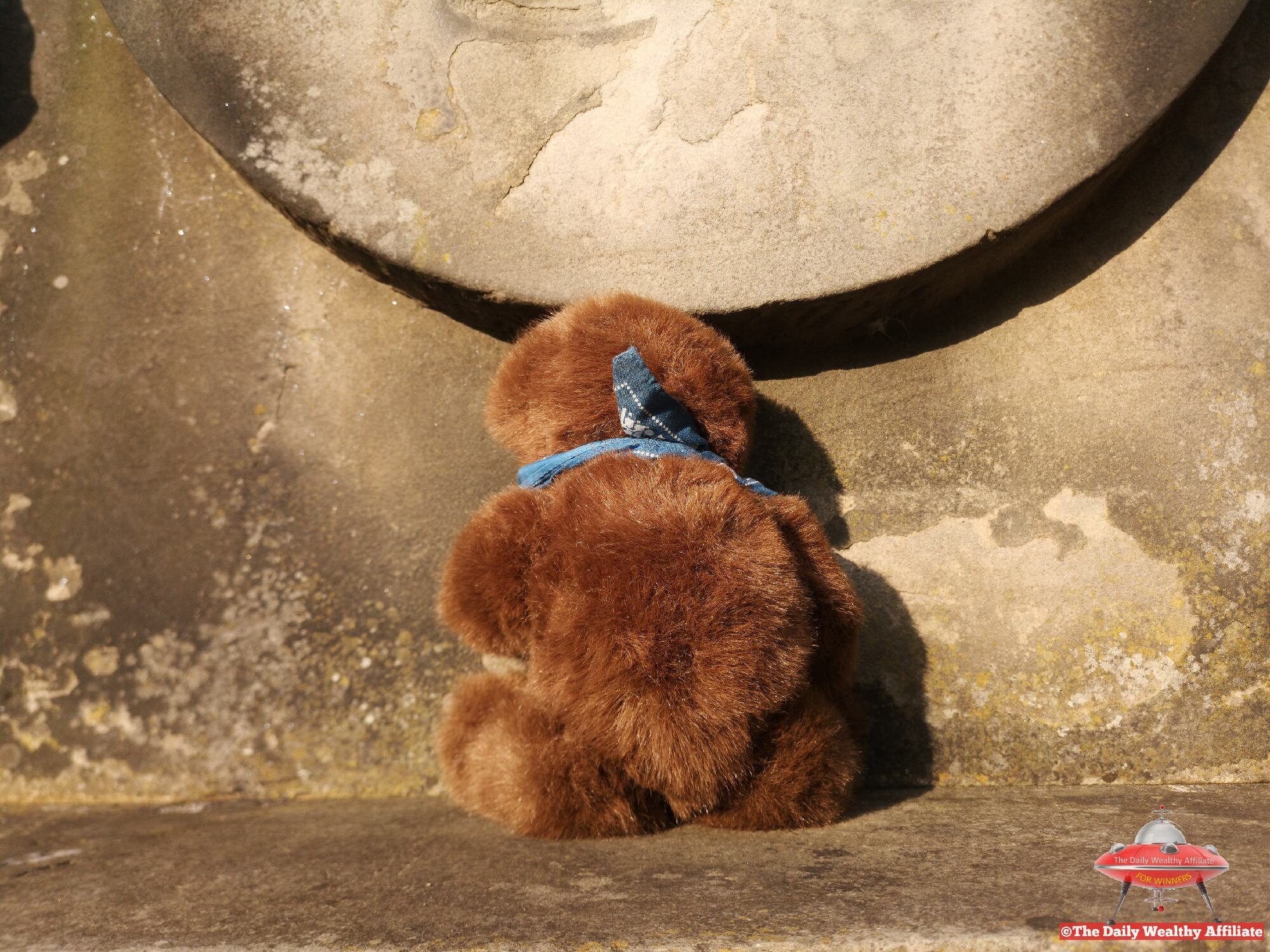 Protector Teddy Bear Blue Mask Scarf Fully Jointed Vintage - Etsy UK