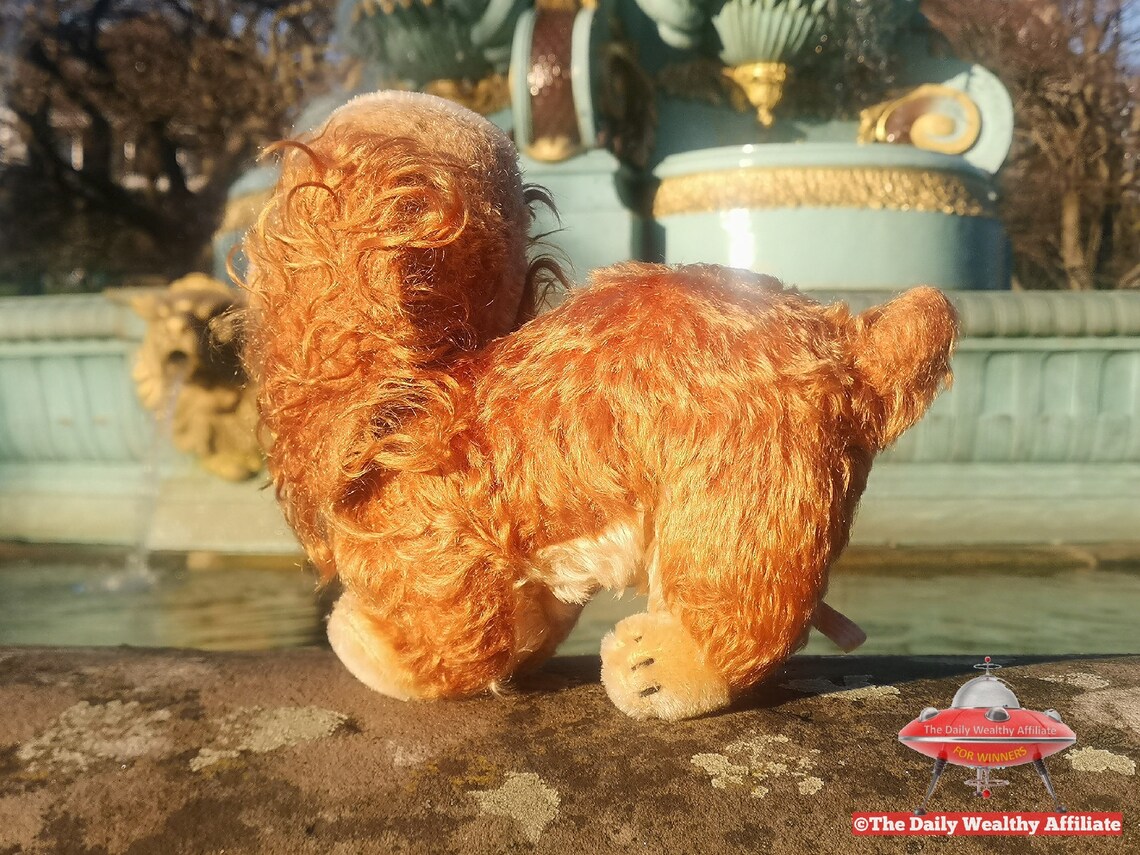 SCHUCO Bigo Bello Spaniel Dog Plush Hard Stuffed Animal Made | Etsy