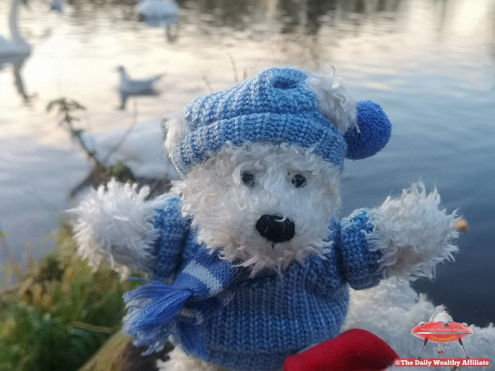 2 X Sunkid Winter Teddy Bear Germany Vintage | Etsy