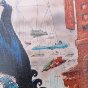 Rick Veitch Cyber Space Scifi Promotional Computer Game Flyer Photo ...