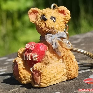3x Sweet Teddy Bear Panda Keychain - Etsy