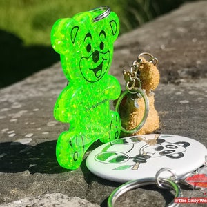 3x Sweet Teddy Bear Panda Keychain - Etsy