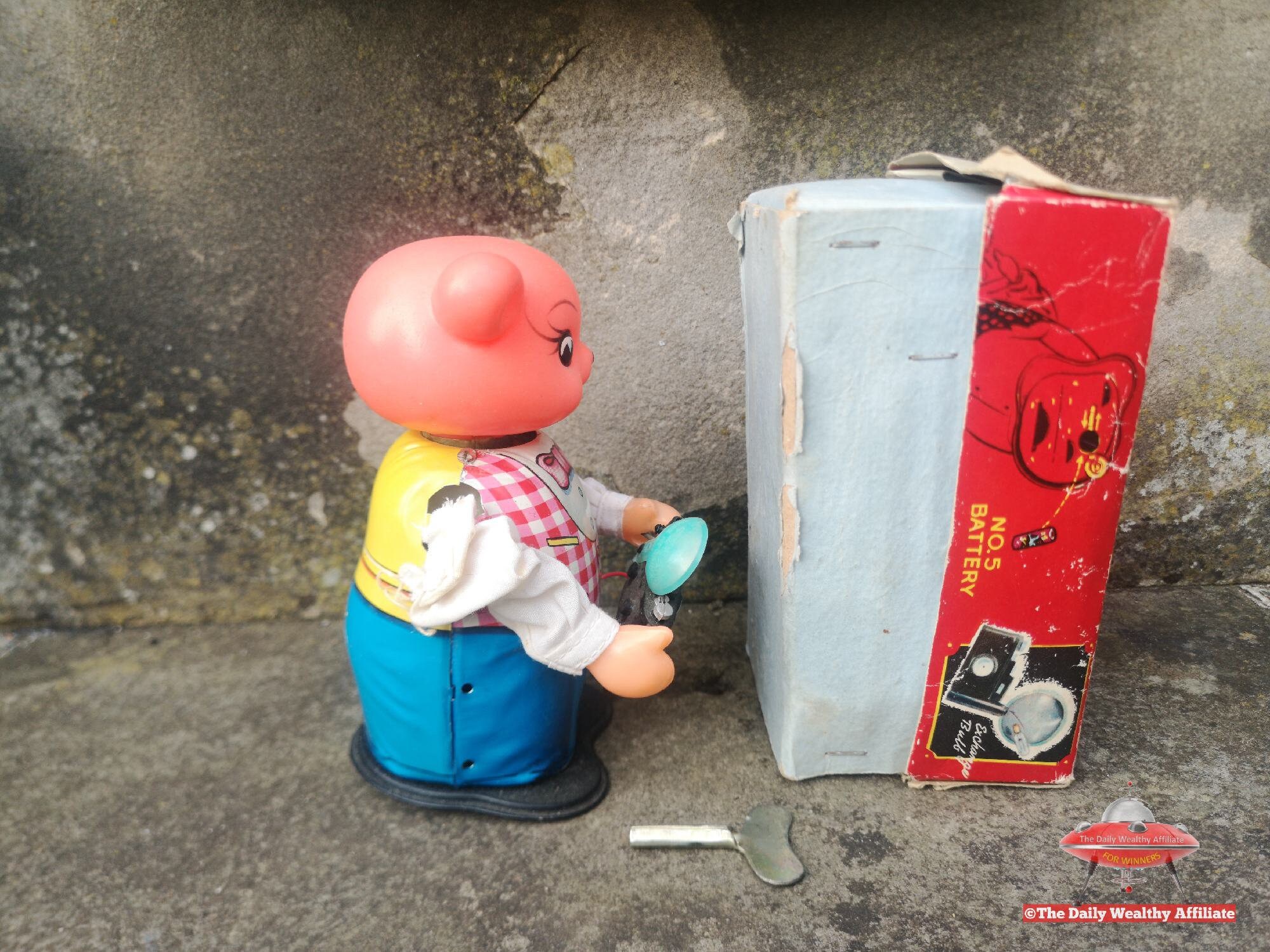 Bear Flash Camera Wind up Tin Toy Box China MS575 Clockwork | Etsy UK