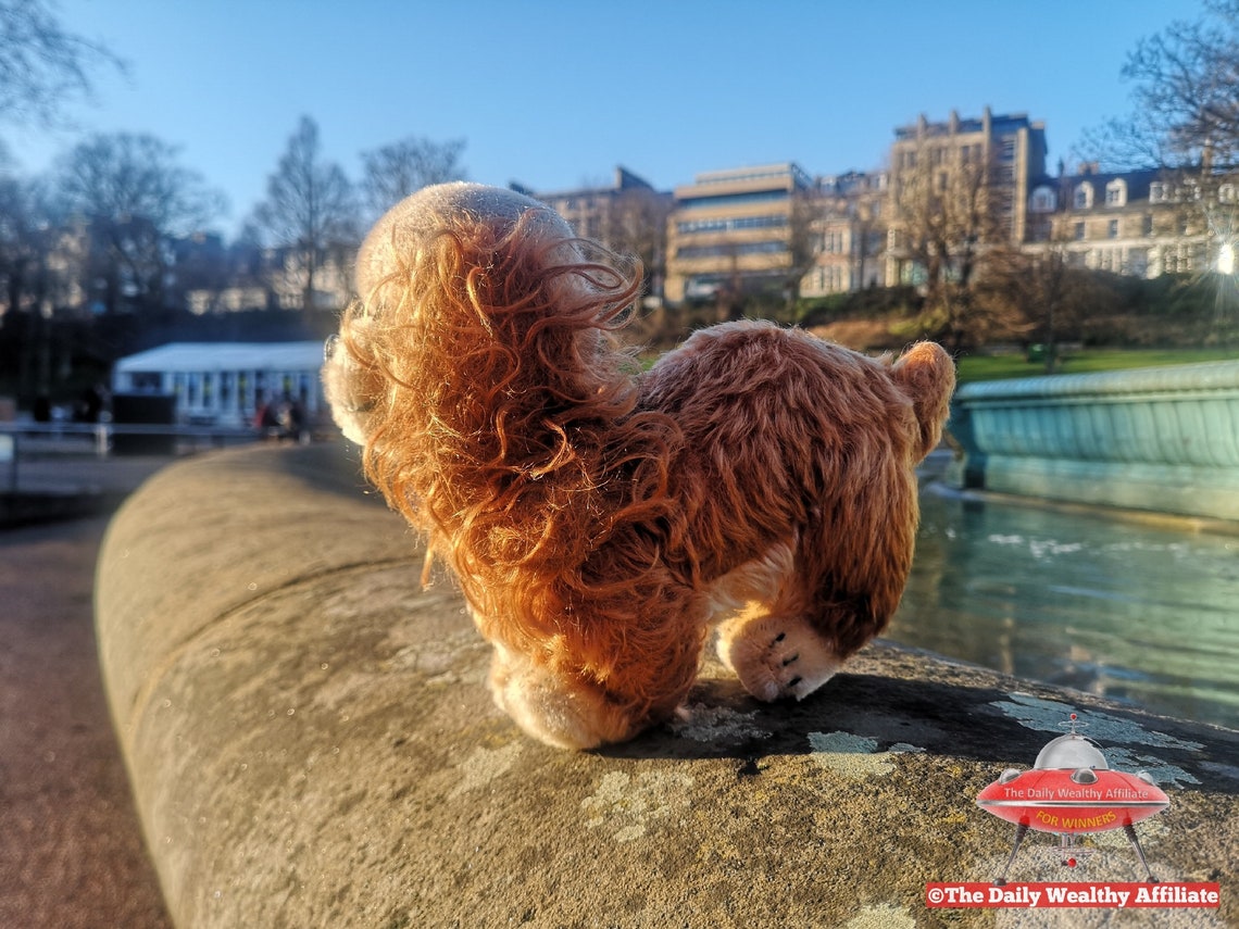 SCHUCO Bigo Bello Spaniel Dog Plush Hard Stuffed Animal Made - Etsy UK