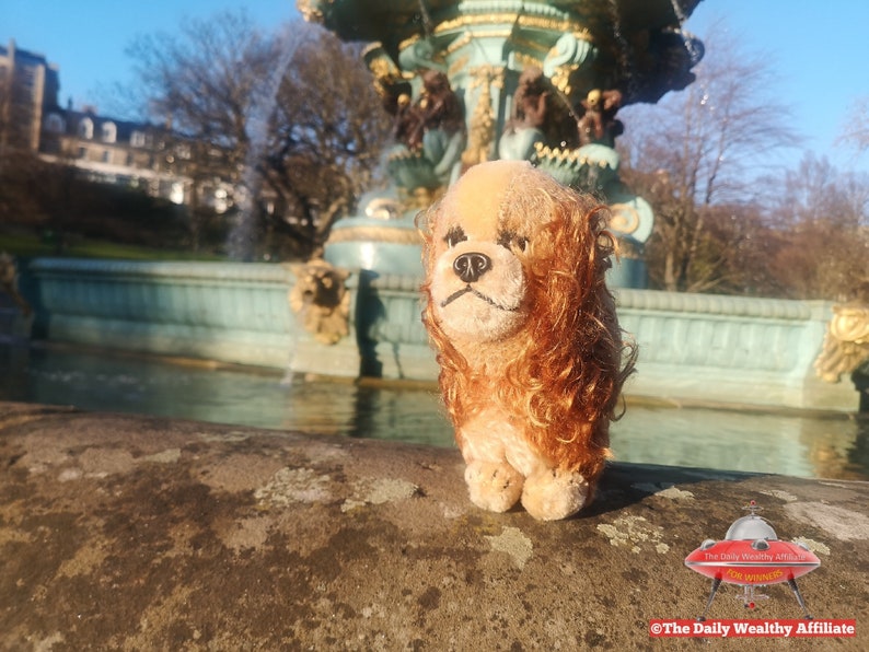 SCHUCO Bigo Bello Spaniel Dog Plush Hard Stuffed Animal Made - Etsy